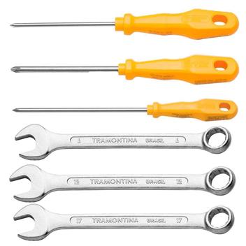Jogo Ferramenta Chave Fenda Philips Combinada Tramontina - Chave de ...