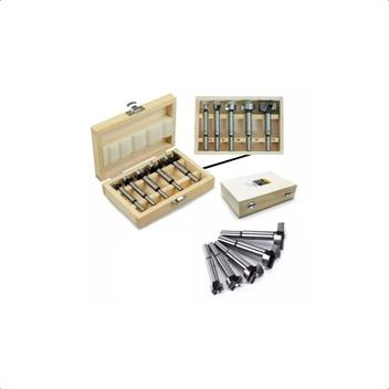 Jogo Fresas Forstner C/5pc 10-35mm Brocas P/ Madeira - EDA - Fresa ...