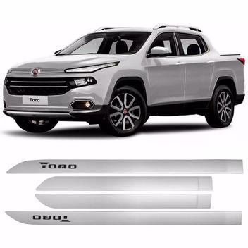 Jogo Friso Lateral Toro Prata Melfi - Top Mix - Frisos e Borrachões ...