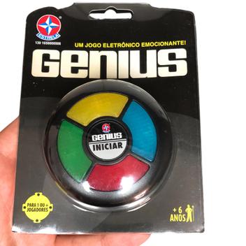 Jogo Genius Estrela Original Versão Mini Para Viagem Clássico - Brinquedos Clássicos - Magazine ...