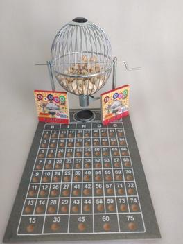 Jogo Globo BINGO N2 1 a 75 CROMADO + 200 cartelas - Jogo Bingo Infantil ...