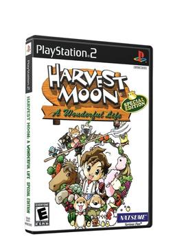 Jogo Harvest Moon A Wonderful Life Special Edition -Ps2 - Natsume ...
