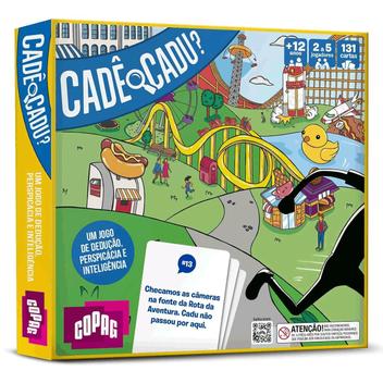 Jogo Infantil Procure Ache Cadê o Cadu Copag - Deck de Cartas ...