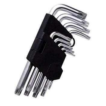 Jogo Kit De Chave Torx Torque Allen 9 Peças T10 A T50 CRV - FBG TOOLS ...