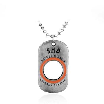 Jogo Masculino Tom Clancy's the Division Agent SHD Logo Dog Tag ...