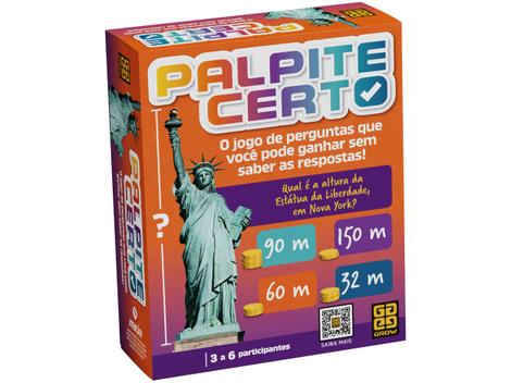 Jogo Palpite Certo Grow - Outros Jogos - Magazine Luiza