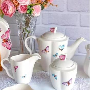 Jogo para Chá WOLF - Aparelho de Jantar - Magazine Luiza