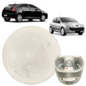 Jogo Pistão e Anéis C3 AIRCROSS 206 307 1.6 16V TU5JP4 STD - TAKAO - Pistão de Carro - Magazine ...