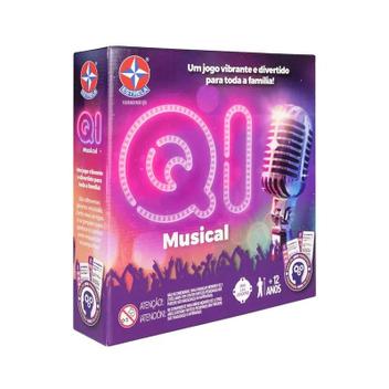 Jogo QI Musical - ESTRELA - Jogos de Tabuleiro - Magazine Luiza
