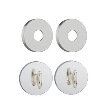 Jogo Roseta Acabamento Fechadura Banheiro WC Chave Reserva - Stam - Pisos e Revestimentos ...