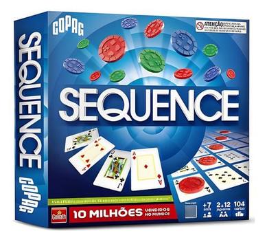 Jogo Sequence - Tabuleiro COPAG DA AMAZONIA - Deck de Cartas - Magazine ...