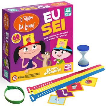 Jogo Show Da Luna Eu Sei Com 60 Cartas Educativo Pedagógico - NIG ...