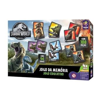 Jogo Super Memoria 108pcs Jurassic 2046 - Mimo - Jogos de Memória e ...
