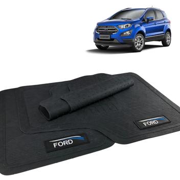 Jogo Tapete EcoSport 2016 2017 2018 2019 Borracha com Logo - Ecotap ...