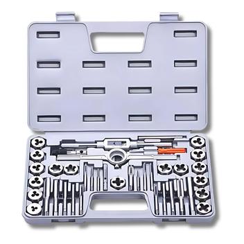 Jogo Tarracha Macho E Fêmea Pente Abre Rosca Tarraxa 40 Pçs - Loxer ...