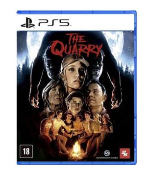 Jogo The Quarry - PS5 Mídia Física - ps 5 - Jogos de Terror - Magazine ...