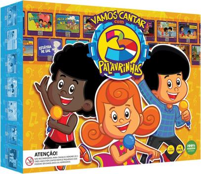 Jogo vamos cantar com 3 palavrinhas - LION EDITORA - Kit de Livros ...