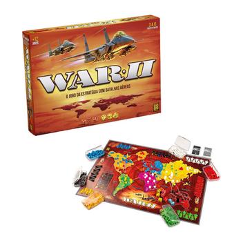 Jogo War II Tabuleiro O Jogo da Estratégia com Batalhas Aéreas Grow ...