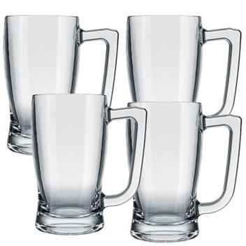 Jogos de Canecas Cerveja Chopp Taberna 340ml 4 Unidades Nadir - Caneca de Cerveja - Magazine Luiza