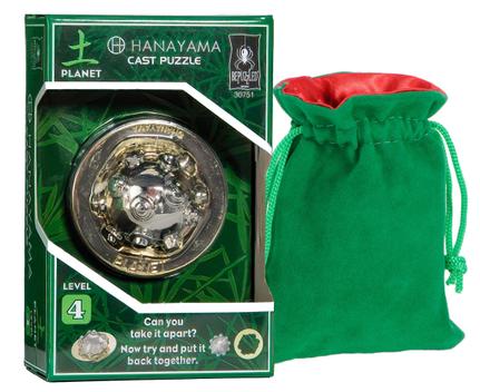 Jogos e quebra-cabeças Puzzle Deluxe Planet Hanayama 2022 Nível 4 ...