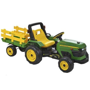 John Deere Tractor & Trailer Pedal - Peg Pérego - Peg-perego - Mini ...
