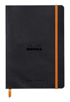 Jornal Rhodia Goalbook A5, preto pontilhado, 120 folhas - Caderno ...