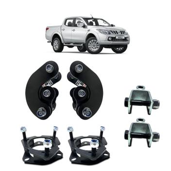 Jumelo De Conforto + Dianteiro AÇO + prol. L200 Triton 01/16 - Borfix ...