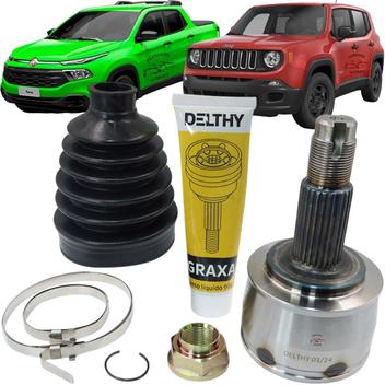 Junta Homocinetica Fiat Toro 1.8 Renegade 1.8 4X2 Automatico - Delthy ...