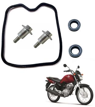 Junta Tampa Válvula + Par Parafuso Retentor Cg Titan Fan 150 - Dvsc ...