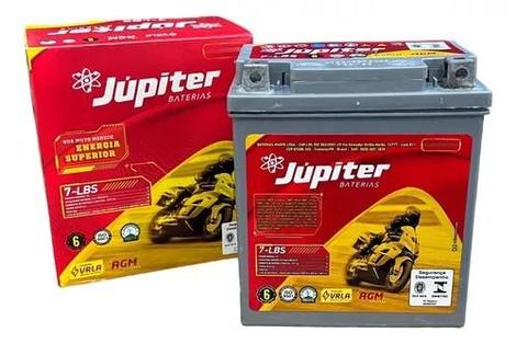 Júpiter Bat. Moto 7lbs 12v 7ah Ytx7lbs Btx7 Rtx7 - Bateria de Carro ...