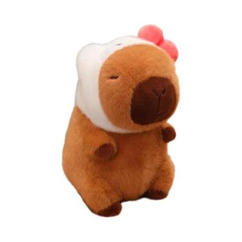 Kawaii Capivara Brinquedo De Pelúcia Pokemon Pikachu Disney Stitch ...