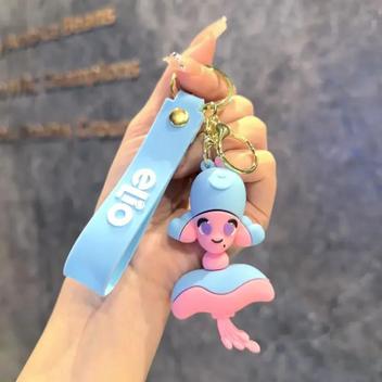 Kawaii Disney Elio Monster Action Figure Chaveiro Chaveiro Brinquedo ...