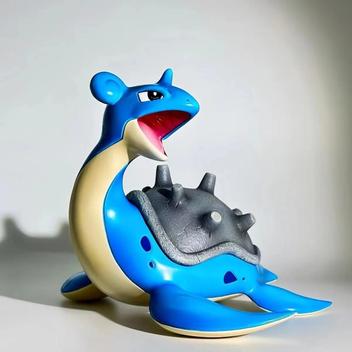 Kawaii Pokemon Lapras Figura De Ação Anime Estatueta Estátua Pvc ...