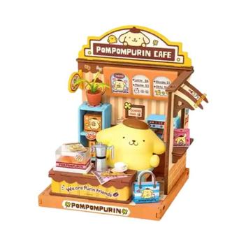 Kawaii Sanrio Family Store Manager House Model Toy Anime Kuromi ...