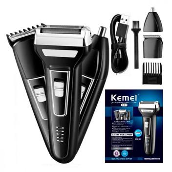 Kemei 3 Em 1 Digital Com Display Para Corte - Relet - Máquina de Cortar Cabelo - Magazine Luiza