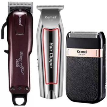 Kemei Elétrica 2600 Acabamento Km 032 Shaver Km 2024 Bivolt - Aparador ...