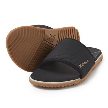 Kenner Slide Go Preto e Caramelo Original DGU-10 - Chinelo Esportivo ...