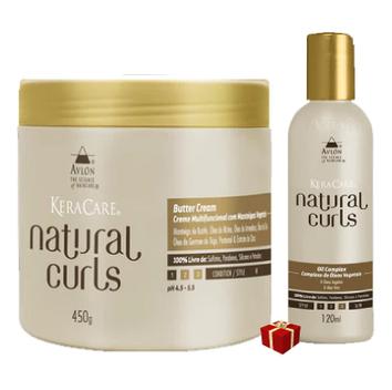 Keracare Natural Curls Butter Cream 450G + Oil Complex 120Ml - Avlon ...