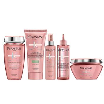 Kérastase Chroma Absolu Kit Shampoo + Creme + Sérum + 2 Máscaras ...