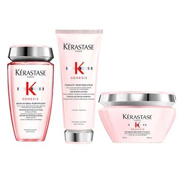 Kérastase Genesis Kit Shampoo + Condicionador + Máscara Capilar ...