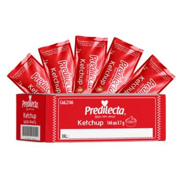 Ketchup Predilecta Sachê Caixa C/144 de 7g Cada - Ketchup - Magazine Luiza
