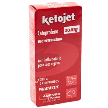 Ketojet 20mg com 10 Comprimidos - AGENER UNIAO - Medicamentos ...