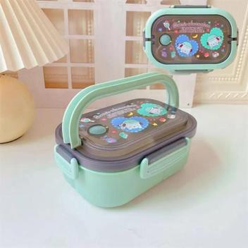 Kids Office Portátil Disney Stitch Bento Box Dupla Camada De Alta ...