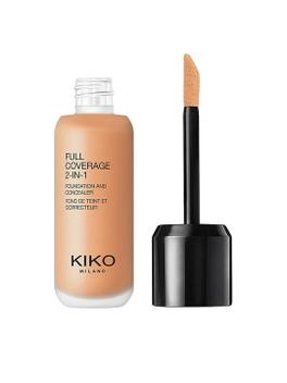 Kiko Full Coverage Foundation & Concealer - Base N40 25Ml - Base Facial - Magazine Luiza