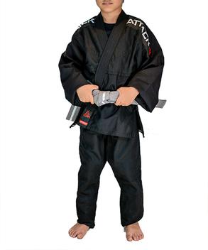 Kimono Infantil Jiu Jitsu Preto + Faixa Branca - ATTACK KIMONOS - Kimono - Magazine Luiza
