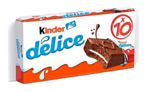 Kinder delice pacote 10 unidades (10 x 39g) alemanha 390g - Chocolate ...