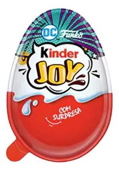 Kinder Joy Ferrero Edição Funko Dc Comics 20g - Chocolate / Barra de ...