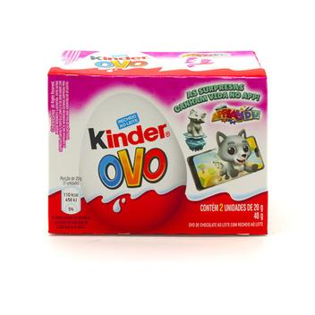 Kinder Ovo 40g 2 Unidades - Kinder Ovo - Magazine Luiza
