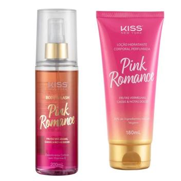 Kiss New York - Kit Body Splash + Loção Hidratante Corporal - Pink ...