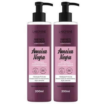 Kit 02 Sabonete Corpo e Rosto Ameixa Negra Laborene 200ml - Cuidados ...